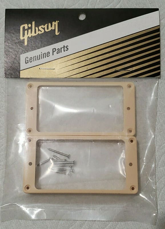 GIBSON Les Paul Historic Spec Reissue Creme Pickup Rings Set | Reverb