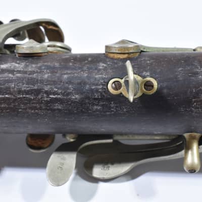 Antique Bettoney Eb 1950s? Grenadilla Wood Boehm Clarinet | Reverb