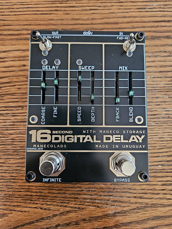 Maneco Labs Sixteen Seconds Delay Vintage Compact 2024 | Reverb