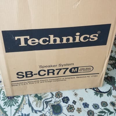 Technics SB CR77 3 Way Speakers 1980s | Reverb