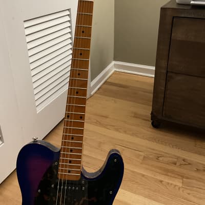 FIREFLY FFTL TELE Purple with upgrade color matching tuners | Reverb