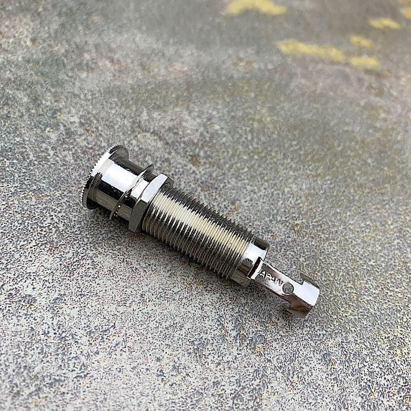 Hosco Stereo Jack W/Small Terminals Nickel EP-JACK | Reverb UK