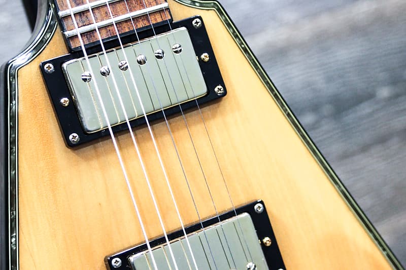 DBZ Guitars Cavallo AB Vintage Natural String Thru Electric | Reverb