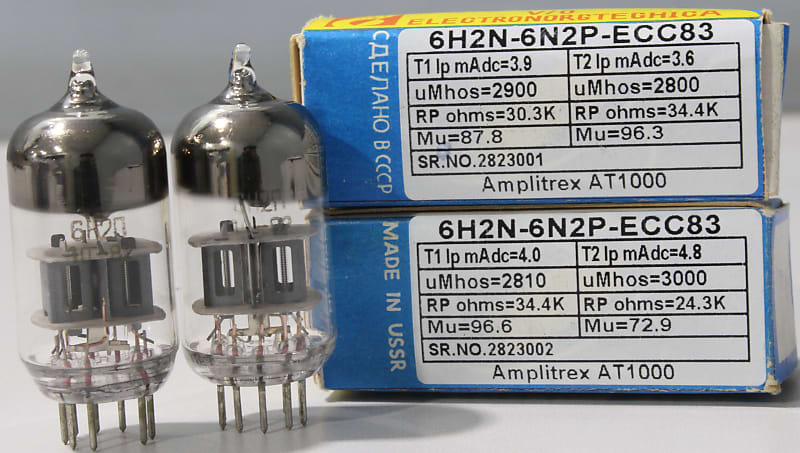 NOS 6N2P Military Spec Preamp Tube (12AX7 Substitute) | Reverb