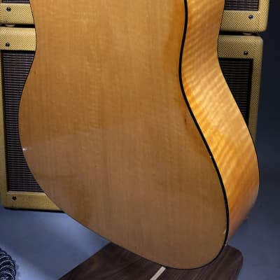 Hofner 12 String Acoustic Guitar 1970's Natural | Reverb