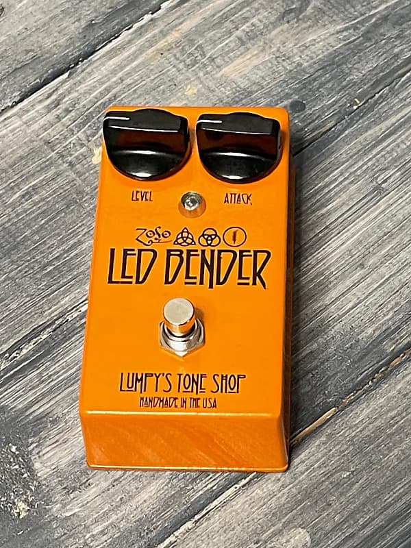 Used Lumpy's Tone Shop Led Bender Pedal - Orange | Reverb