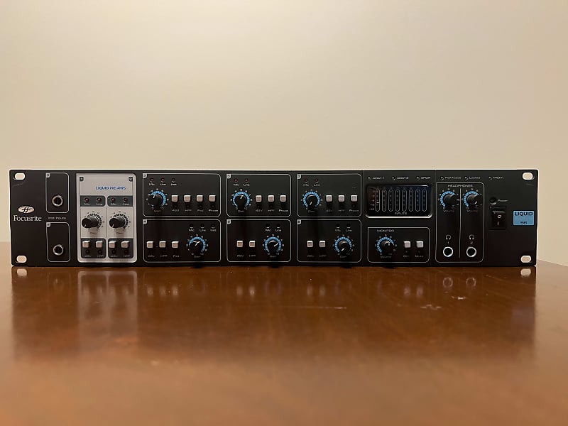 Focusrite Liquid Saffire 56 Firewire Audio Interface - Black | Reverb