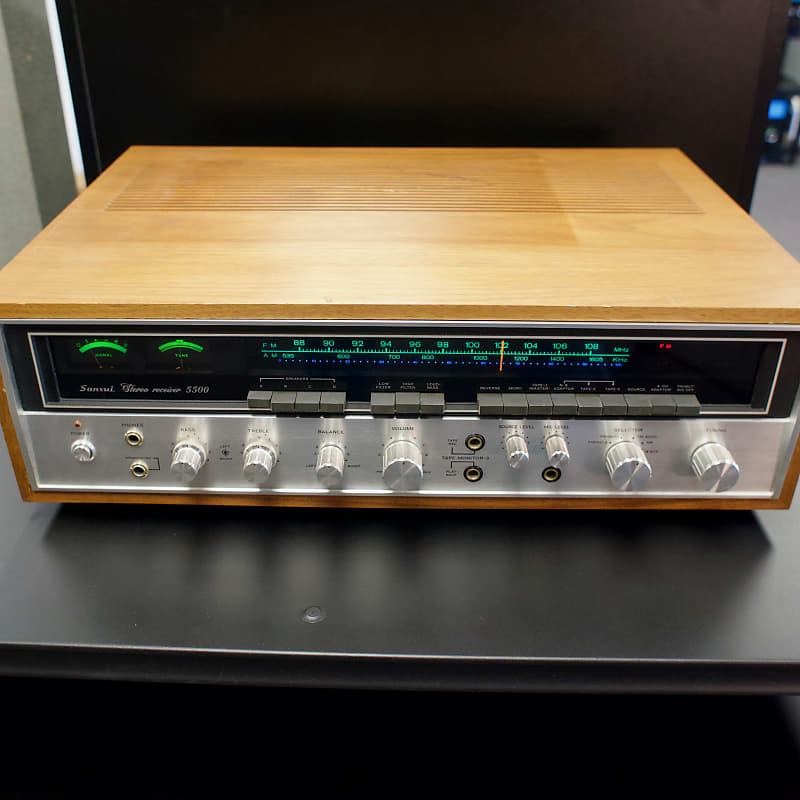 Sansui 5500 Stereo Receiver - 45 Watt Per Channel - Tested & | Reverb