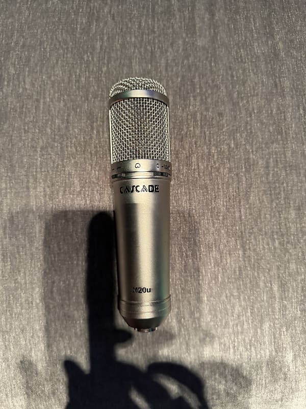 Cascade M20U Condenser Mic 2000s - Nickel | Reverb