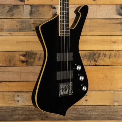 1994 Ibanez Iceman ICB300 4-String Bass - Black | Reverb
