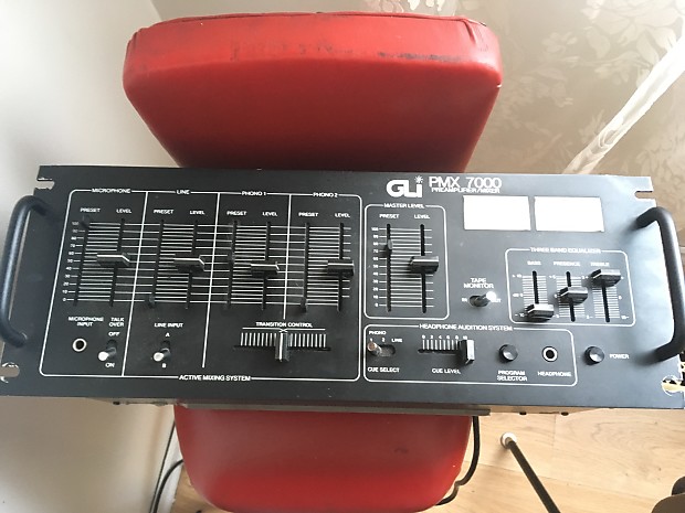GFI Systems PMX 7000 Preamp/Mixer Old school DJ | Reverb