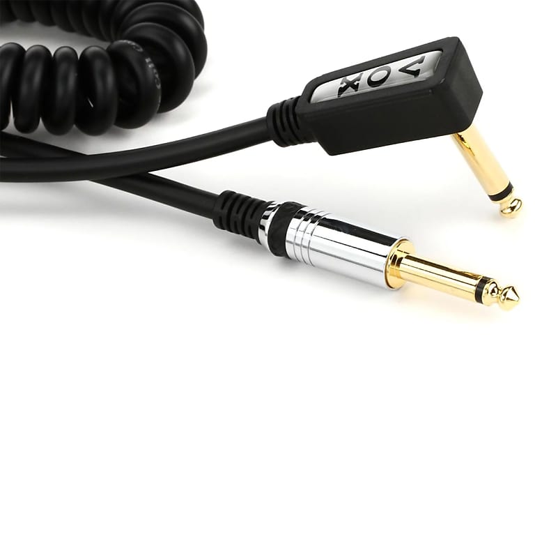 Vox Premium Vintage Coil 9m Electric Guitar Cable, Black | Reverb UK
