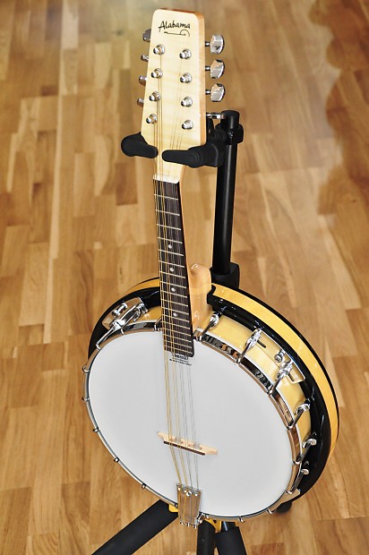 ALABAMA 7928R - 8 STRINGS MAPLE MANDOLIN BANJO with Maple | Reverb