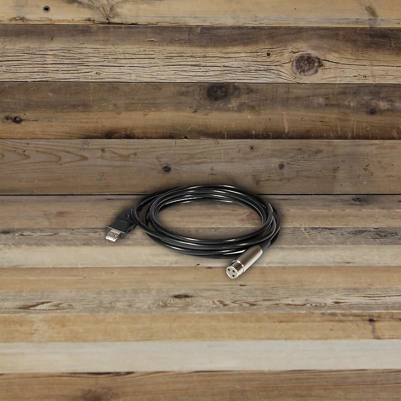 Open Box On-Stage MC12-10U 10-foot XLR Microphone to USB | Reverb