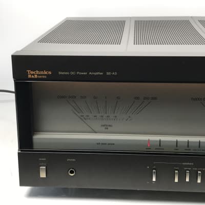 Technics SE-A3 R&B Series Stereo DC Power Amplifier | Reverb
