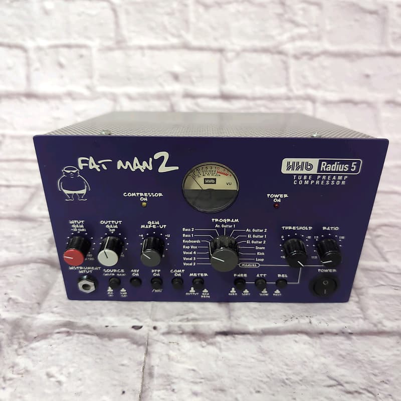 HHB Radius 5 Fat Man 2 Tube Preamp | Reverb