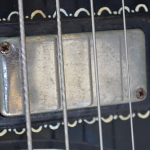 Vintage 1966 Supro Taurus Bass Guitar & OHSC Very Unique | Reverb