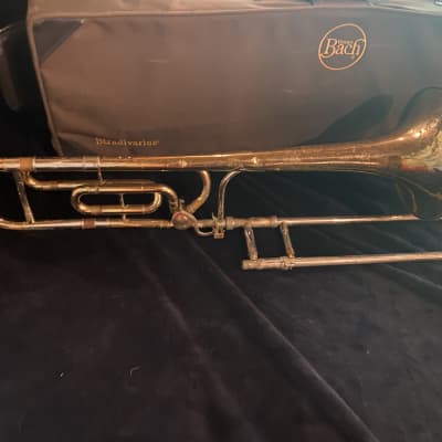 King 3B Trombone with F-Rotor 1970s - Clear-Lacquered Brass | Reverb