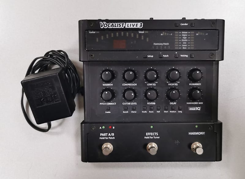 DigiTech Vocalist Live 3 Guitar harmonizer and processor | Reverb