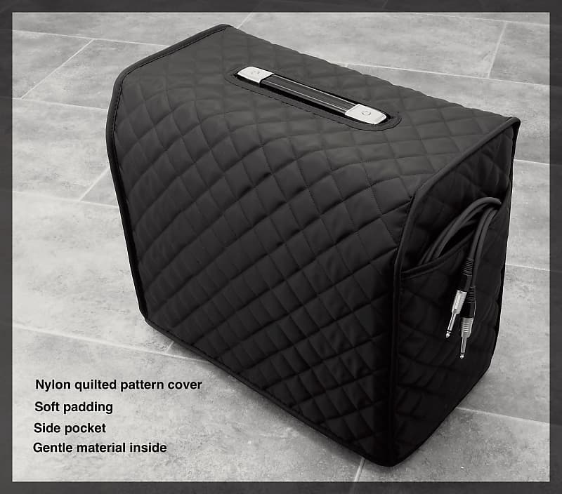 Black Nylon quilted pattern - Fender Vibro-King Combo Cover | Reverb