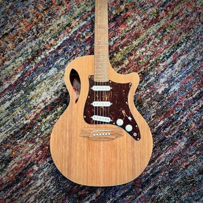 Cole Clark True Hybrid Thinline Acoustic-Electric Guitar, All | Reverb