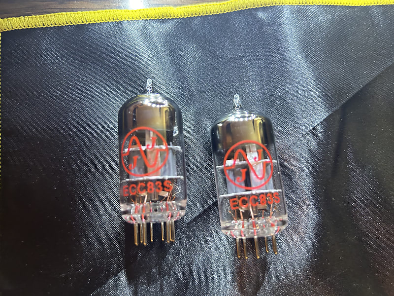 JJ Electronic ECC83S / 12AX7 Preamp Tube 2010s - Clear Glass | Reverb
