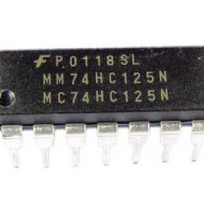 Fairchild MM74HC125N 74HC125 Quadruple Bus Buffer Gates With | Reverb