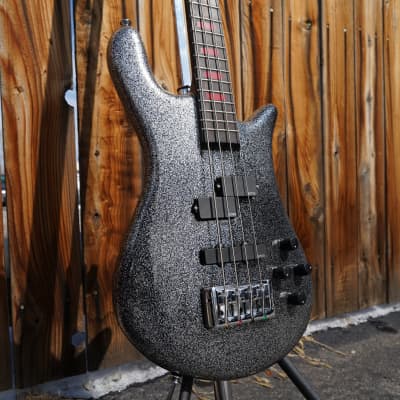Spector Euro4 Rachel Bolan - Black Metallic Flake 4-String | Reverb
