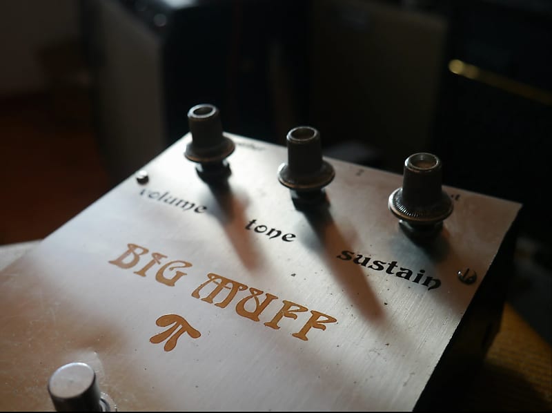 1973 Electro Harmonix Big Muff Rams Head with ultra rare 1973 Electro Harmonix Big Muff Rams Head with ultra rare