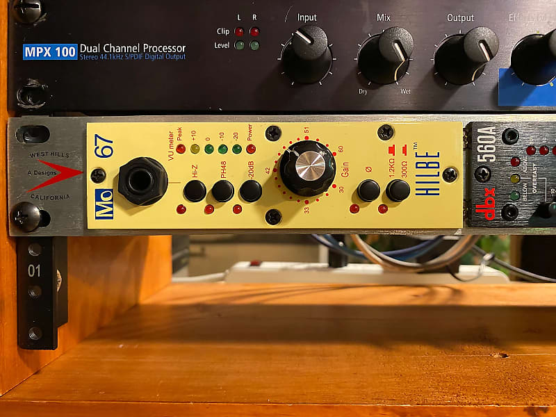 Hilbe Mo 67 500 series mic preamp | Reverb