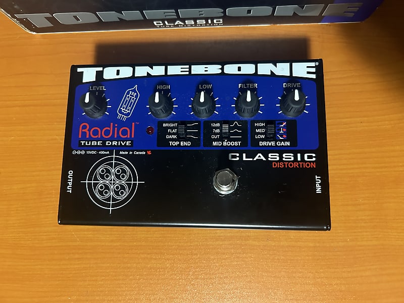 Radial Tonebone Classic Distortion Tube Pedal | Reverb