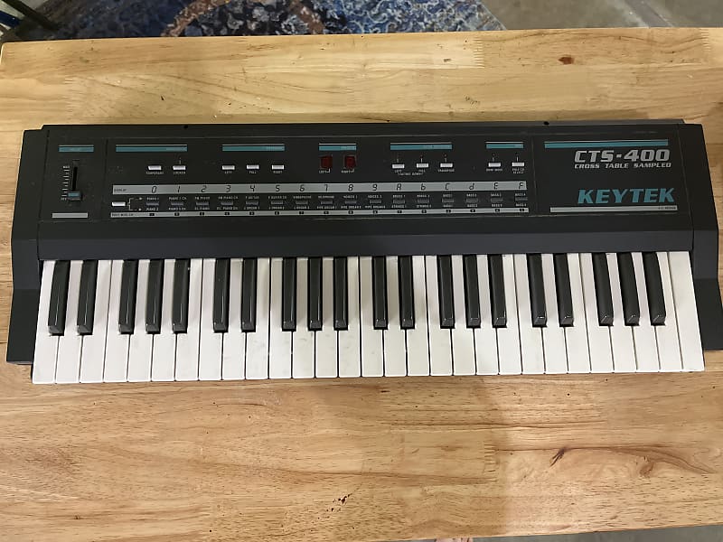 Rare 80’s vintage Keytek CTS-400 midi synth sampler keyboard | Reverb
