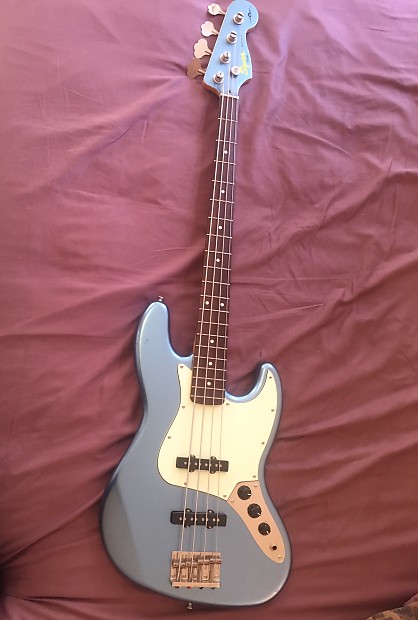 Fender James Johnson Jazz Bass Lake placid blue | Reverb