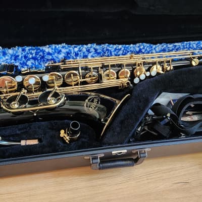 Jupiter Tenor Saxophone JTS-789-787 Black and Gold - Brass | Reverb