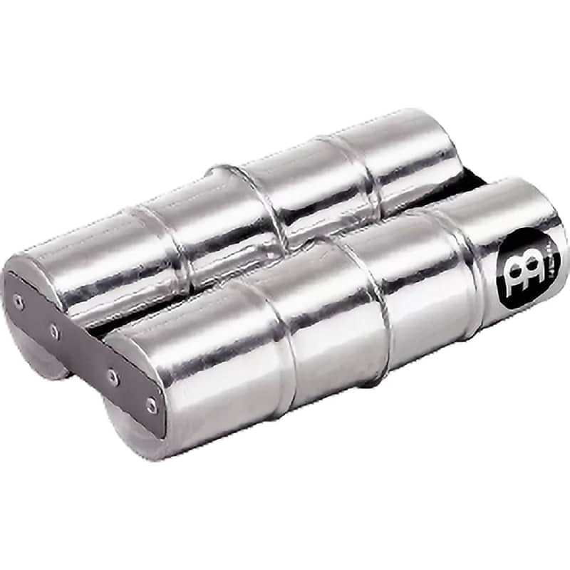 Meinl Percussion Aluminum Double Samba Shaker, Small, 2-YEAR | Reverb