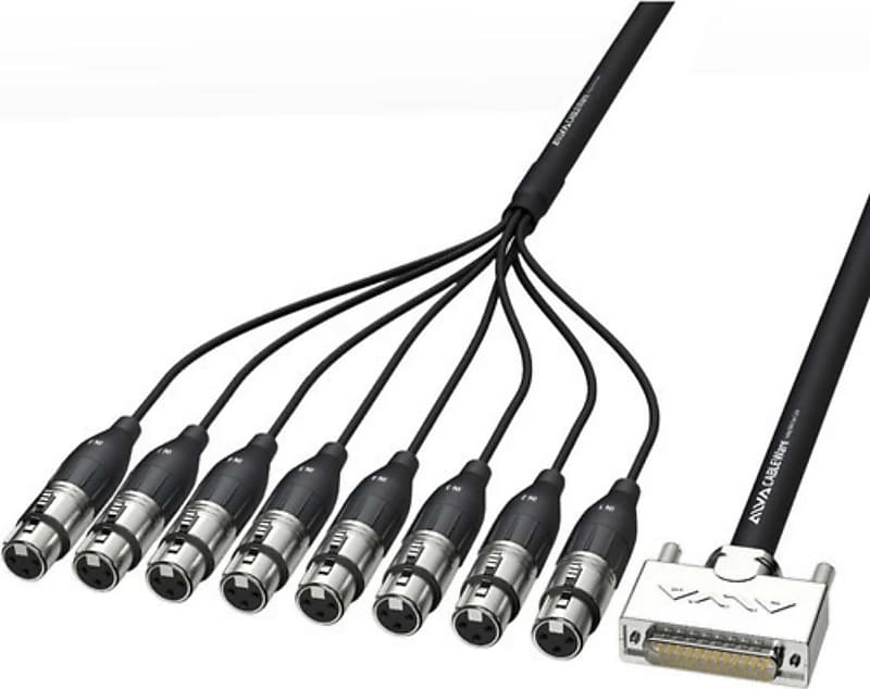 Analog Multi-core cable, D-sub25-XLR female, 5m | Reverb