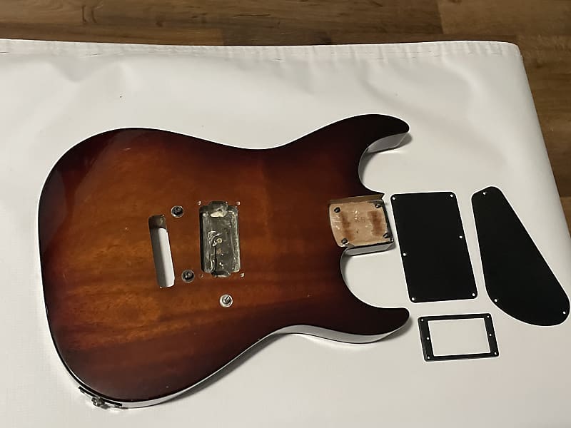 1988 Japan Charvel Jackson Import Model 88 Sunburst Mahogany | Reverb