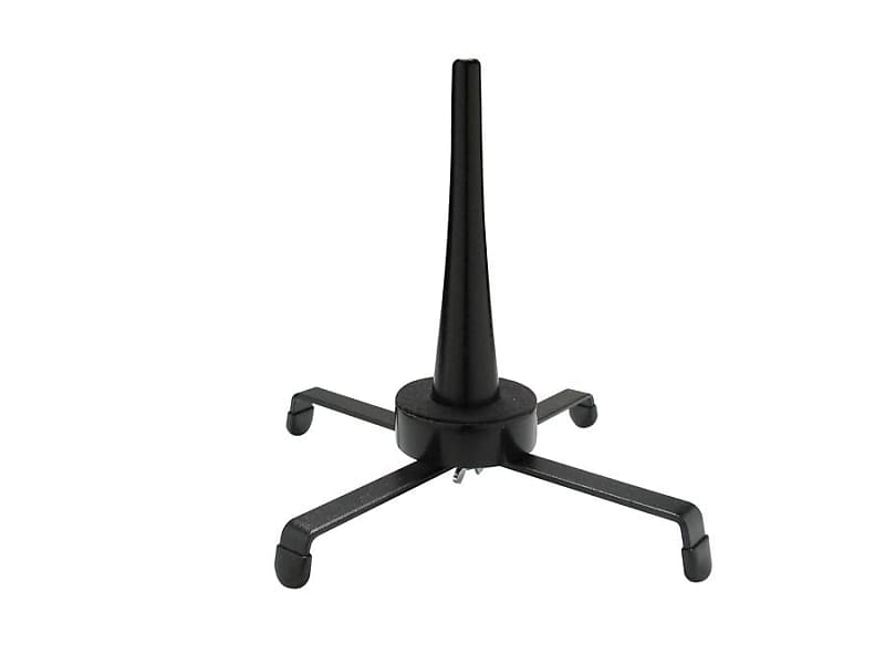 Oboe stand, black, cone with base | Reverb