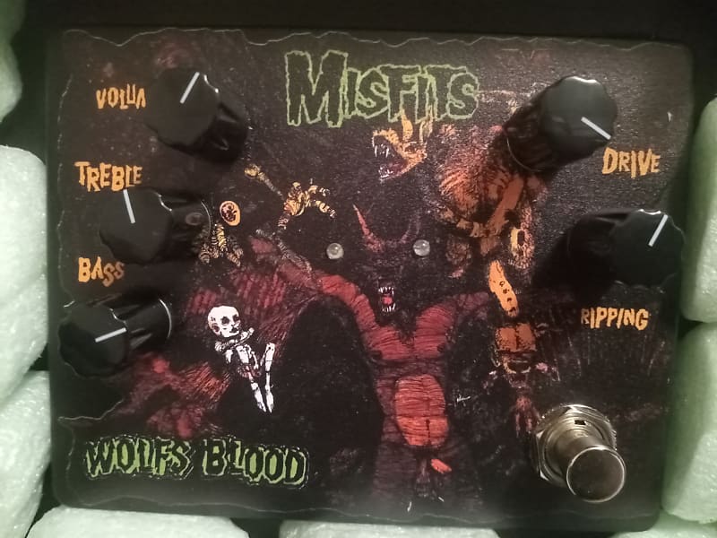 Misfits Earth A.D. Wolf’s Blood 40th Anniversary Guitar Pedal | Reverb