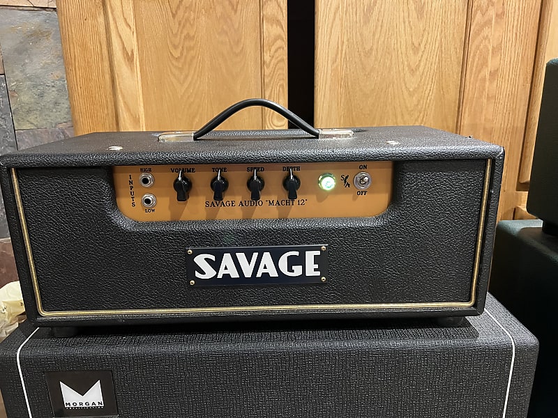 Savage Audio Macht 12 2005 ? - Black Rolex w/ gold piping | Reverb