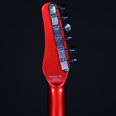 Danelectro 56 Vintage Baritone, Metallic Red | Reverb