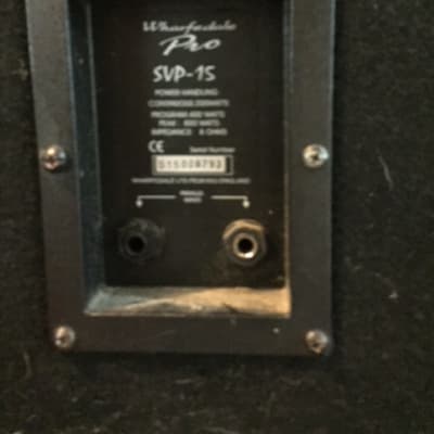 Wharfedale Pro SVP-15 15" Full Range Speaker | Reverb