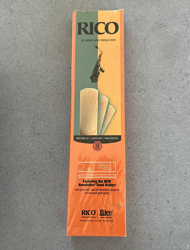 Rico Alto Sax Reeds 2 sealed pack of 50 2018 | Reverb