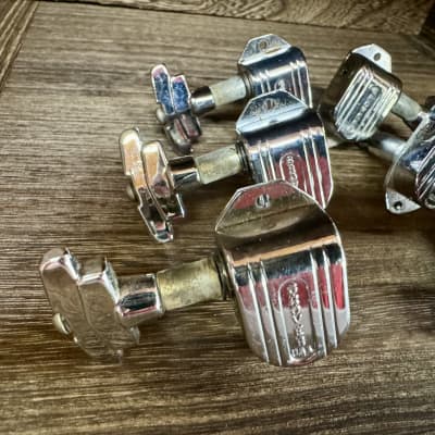 Grover Imperial Tuners 3x3 70's-80's - Chrome | Reverb