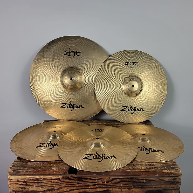 Zildjian ZHT 14" Hi-Hats, 16" China, 17" Fast Crash, 20" | Reverb