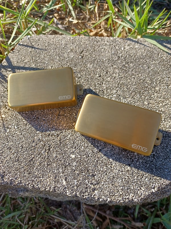 EMG 81 & 60 Brushed Gold | Reverb