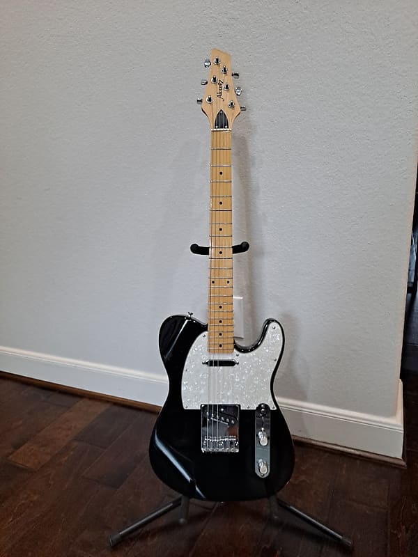Alvarez Tele 90's - Black w/ Upgrades Seymour Duncan | Reverb