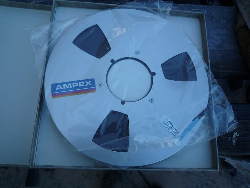 Ampex 456 Grand Master 1/4" 10" reel 1980's 3ea | Reverb