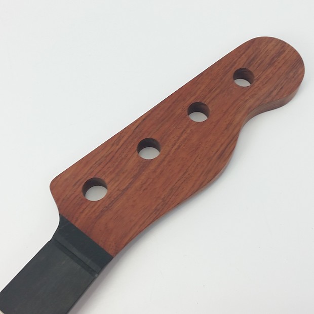 Warmoth Padouk and Ebony Telecaster Precision Bass Neck Never | Reverb