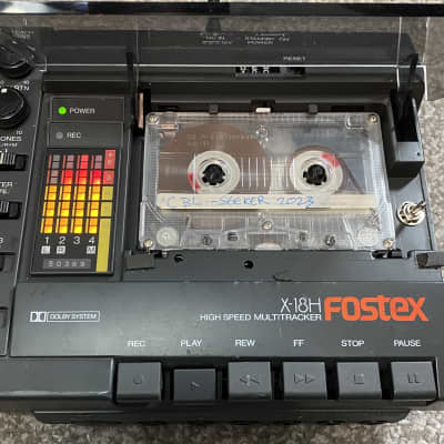FOSTEX X-18H Multitracker Analog 4 Track Cassette Recorder | Reverb UK